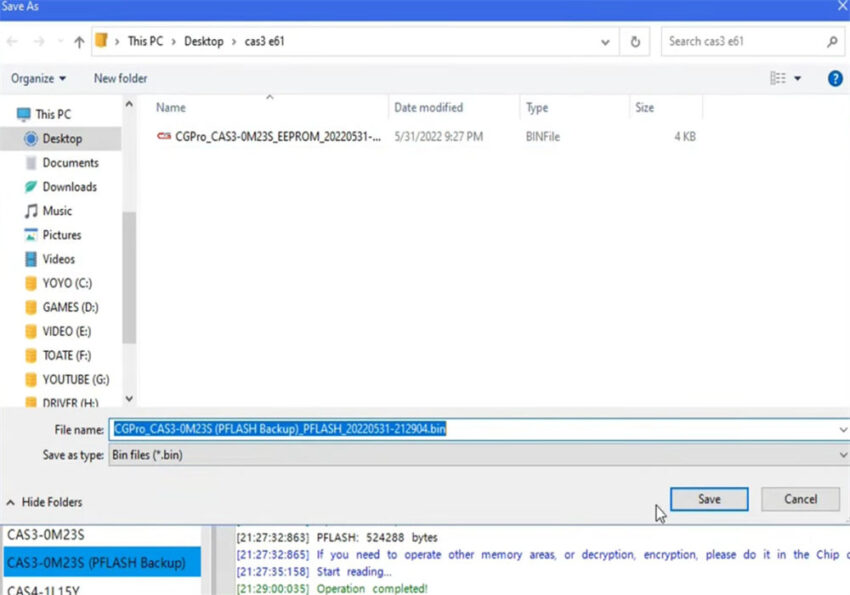 CG Pro 9S12 Full Backup Read/Write BMW CAS 3/+